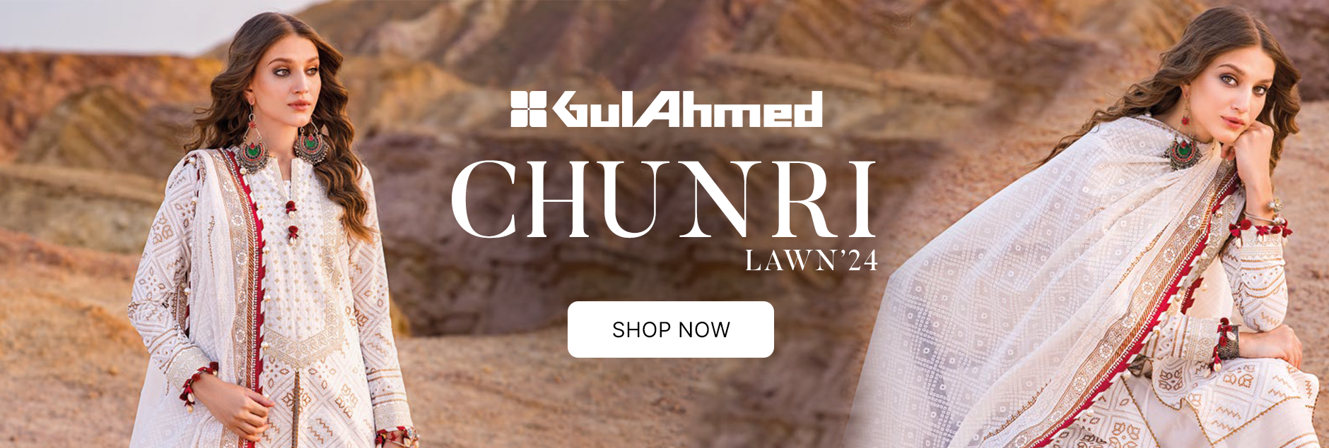 Chunri By Gul Ahmed Lawn Collection 2024 – Royal Fashion