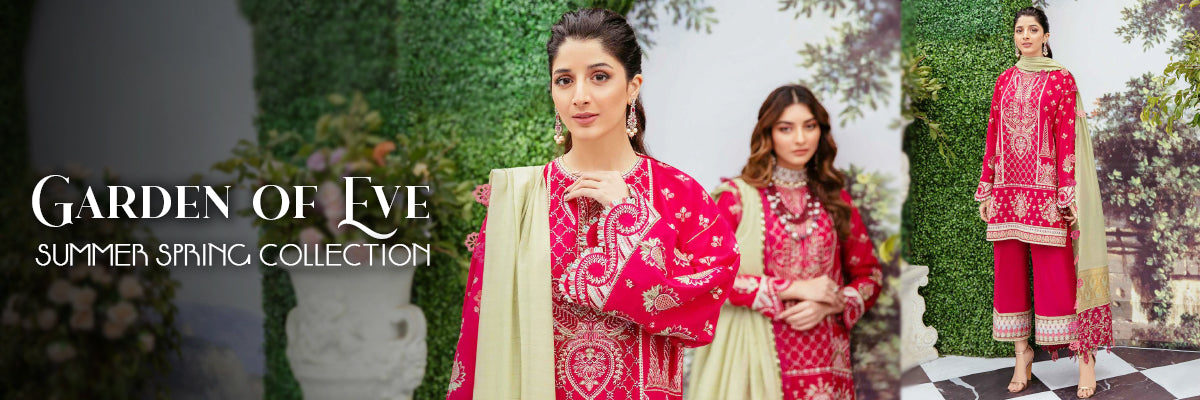 Afrozeh Garden of Eve Spring Summer Collection 2022 – Royal Fashion