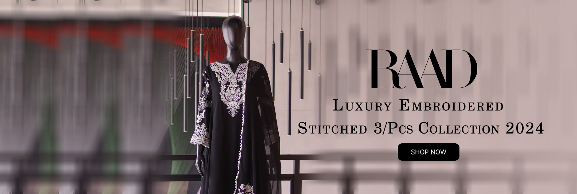 Raad Luxury Embroidered Stitched Collection 2024 – Royal Fashion