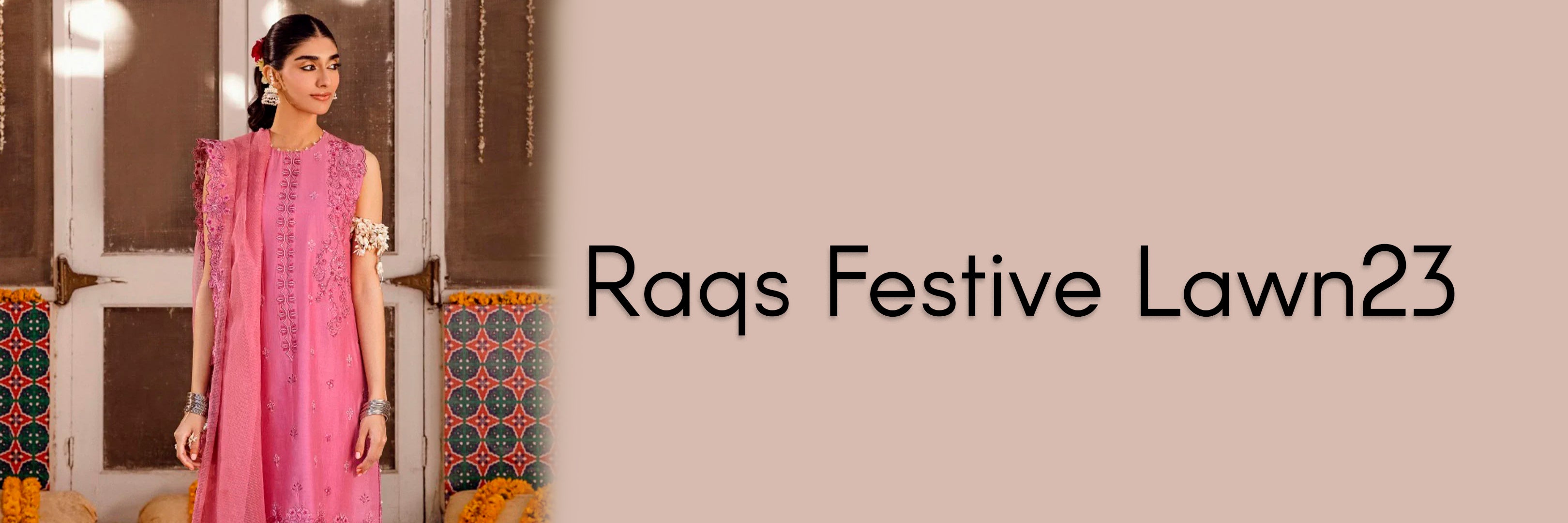 Raqs By Ayzel Afrozeh Festive Lawn Collection 2023 – Royal Fashion