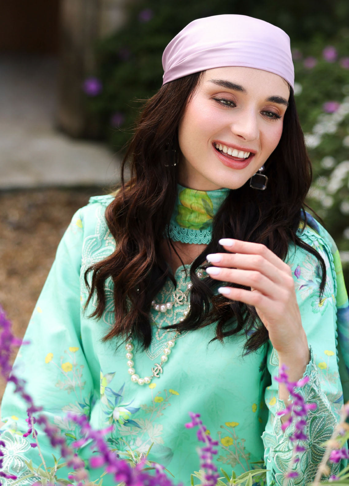 Life Style By Rang Rasiya Embroidered Lawn 3 Piece Unstitched Suit RR2 ...