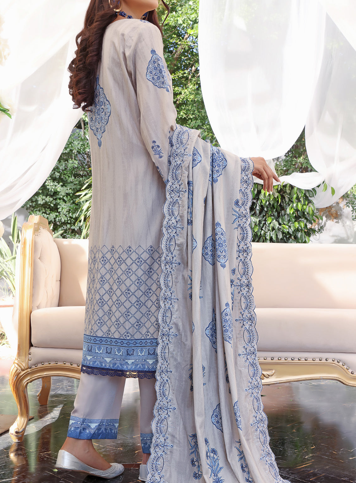 Mariyah by VS Textile Embroidered Karandi Unstitched 3 Piece Suit - 01 ...